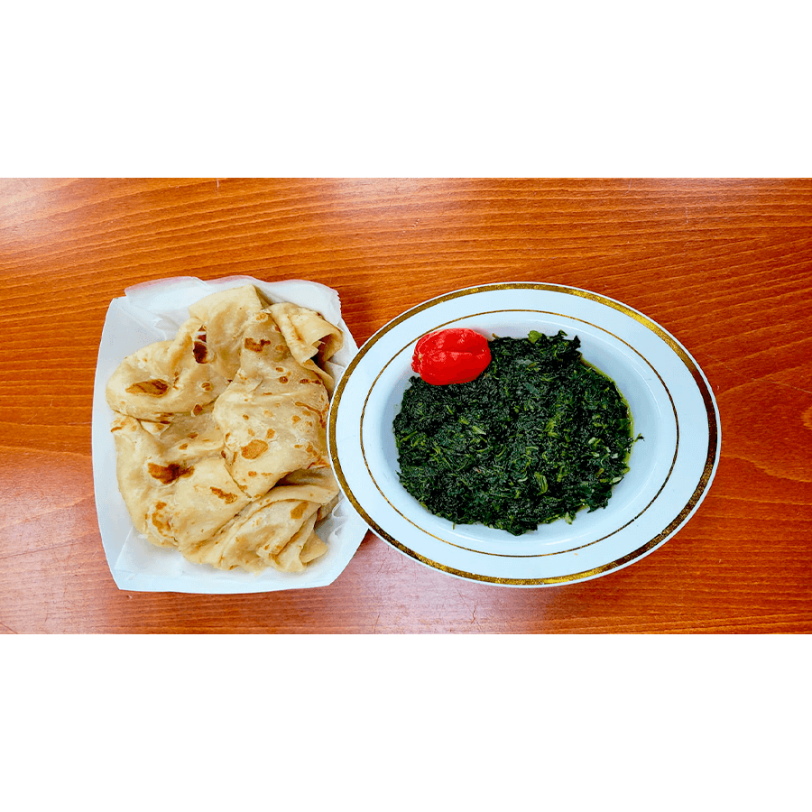 Meats, Fish, & Veggies – Curry Roti Box